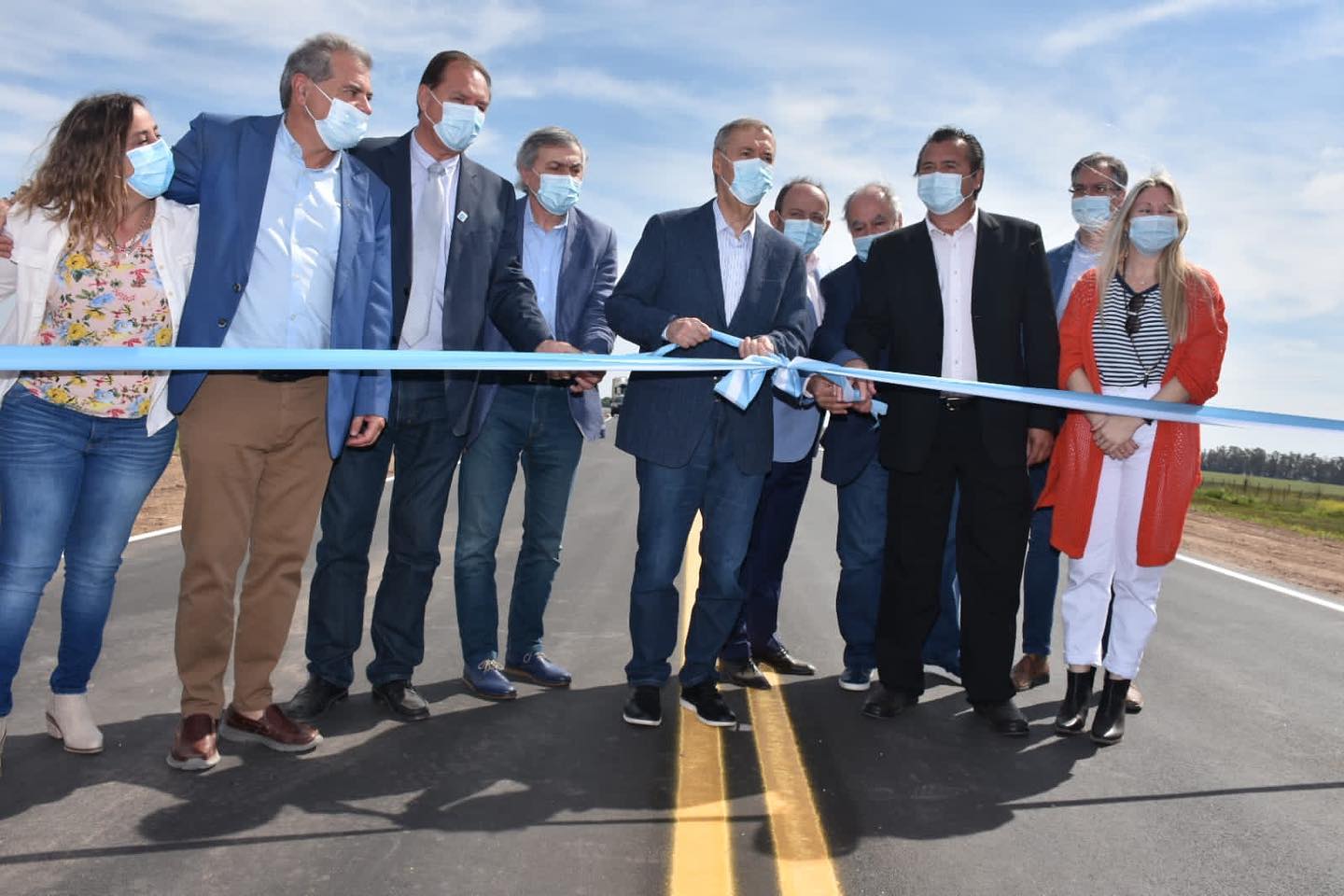 Schiaretti inauguró la pavimentación de la ruta entre Saira y Marcos ...